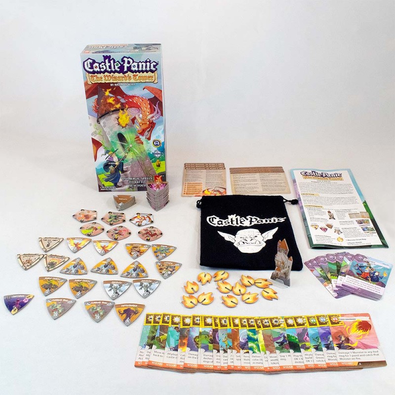 Castle Panic The Wizards Tower 2e – PSI Playhouse