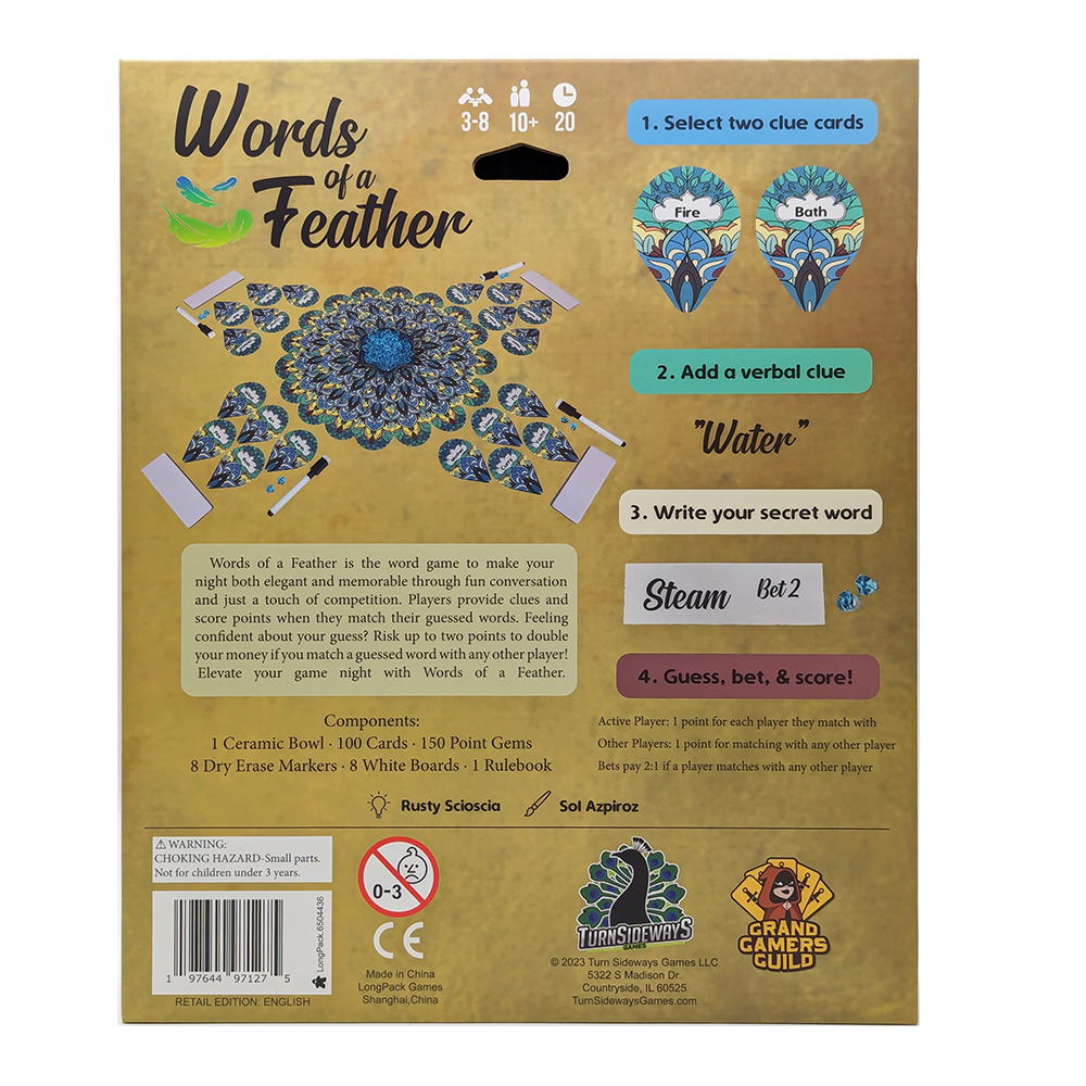 Words of a Feather – PSI Playhouse